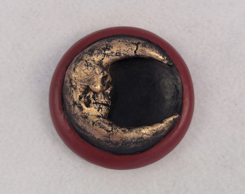 SKULL MOON Sculpture-original Unique Art-incredible Detailed | Etsy