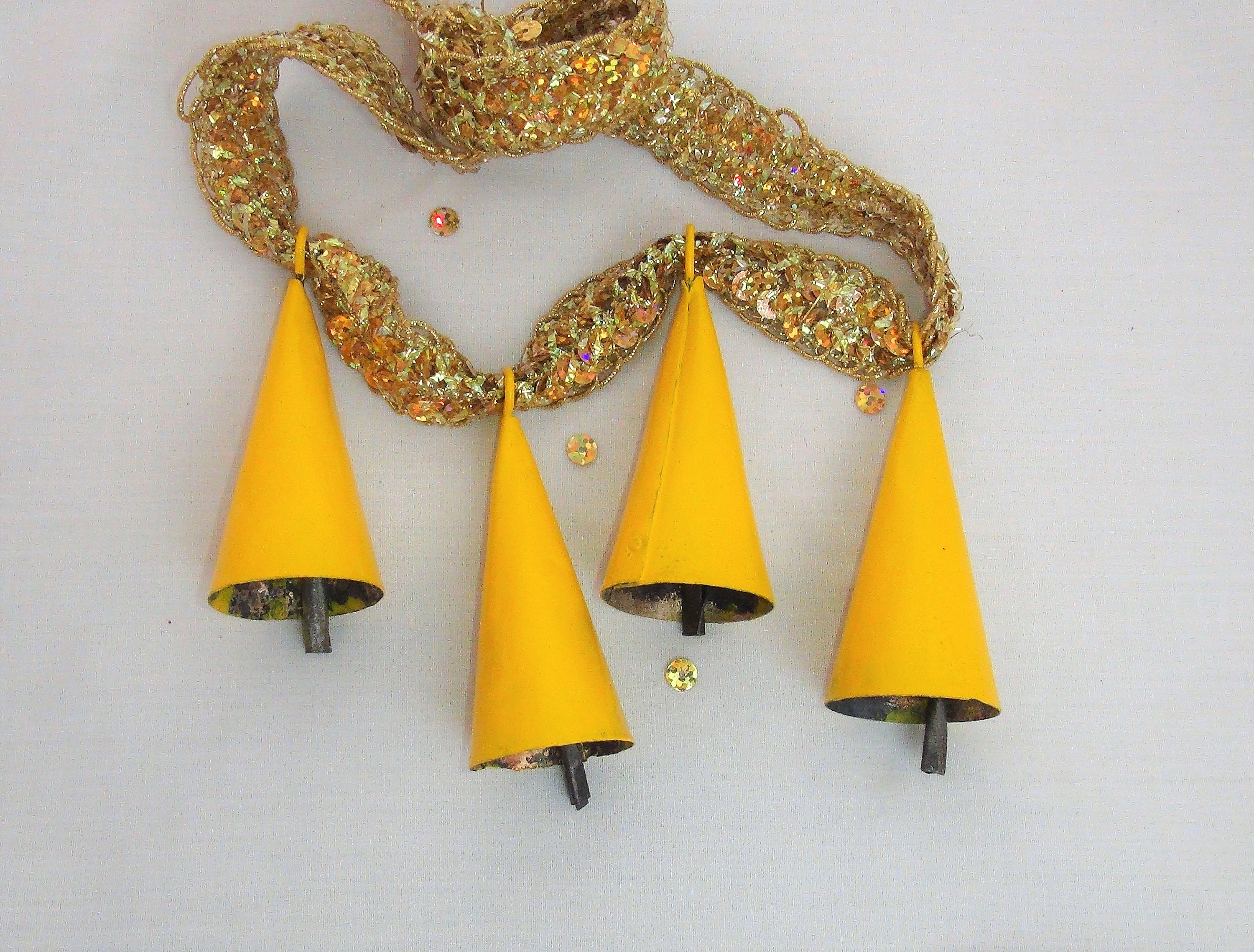 SUNNY YELLOW BELLS for Holiday Decoration-lemon Drop 3" Bells for ...