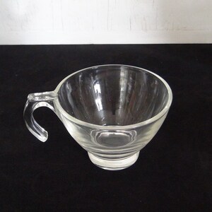 Set of Twenty-four Vintage Mid Century Modern Glass Cups With Handles ...