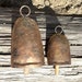 Hat Bell Rustic Gold Rough Hewn Bell With Wooden Clapper - Etsy