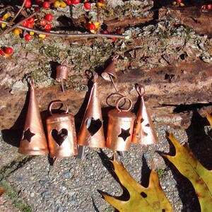 COPPER Painted BELLS Variety Pack-sample 7 of Our Popular Copper Bells ...