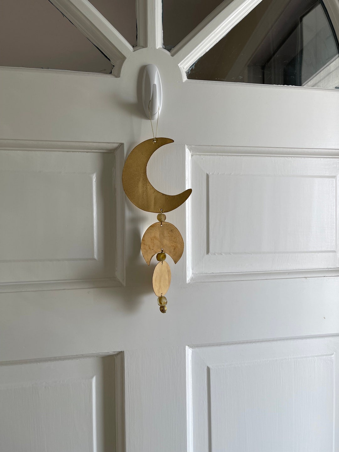 MOON PHASE Metal Wall, Door, Ceiling Decor-hang It Anywhere-3 Gold Moon ...