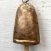 Hat Bell Rustic Gold Rough Hewn Bell With Wooden Clapper - Etsy