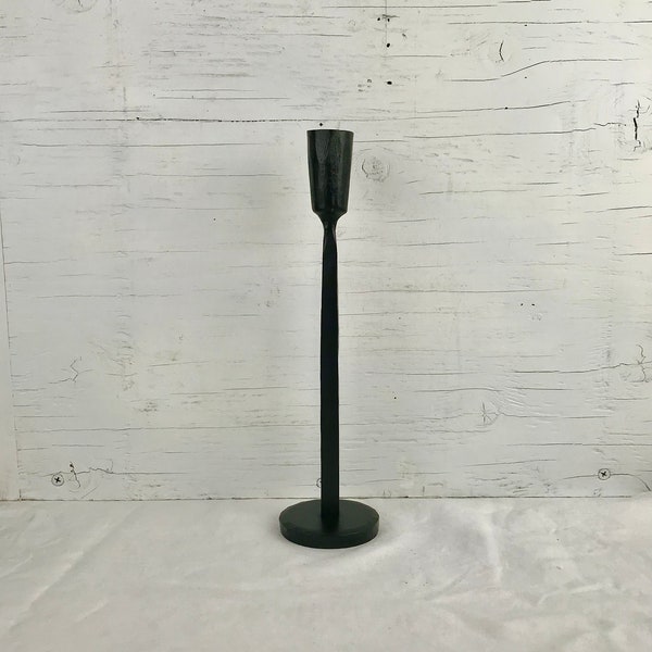 Black Candlestick - Etsy
