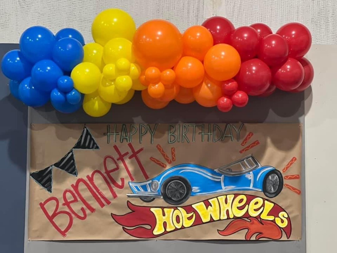 Handpainted Custom Party Banner Birthday Banner Party Decor - Etsy