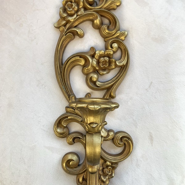 Syroco Wall Sconce - Etsy