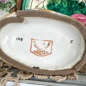 Victorian Staffordshire Pottery Sheep Spill Vases/antique English Pair ...