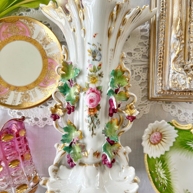 Old Paris Vase - Etsy