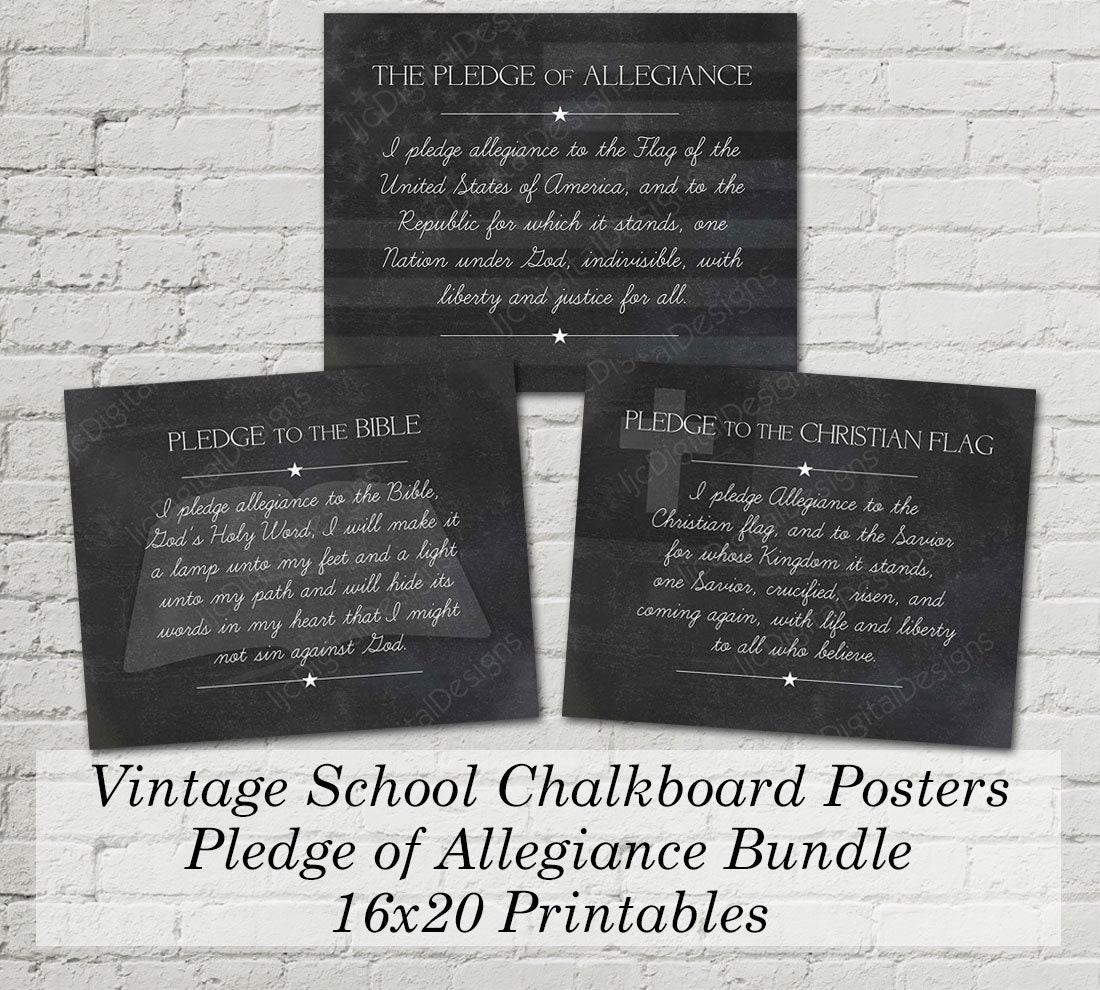 Bible Pledge Of Allegiance