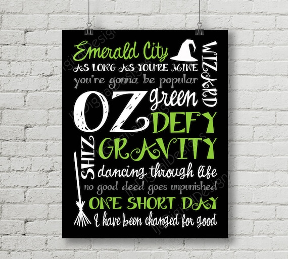 Wicked The Musical Quotes