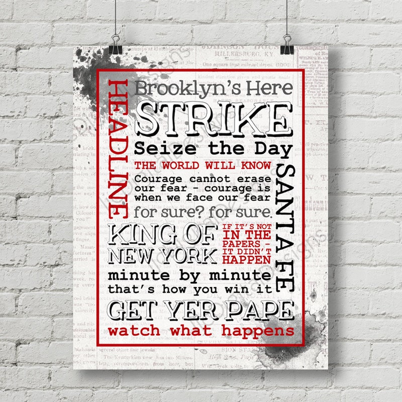 Newsies - Etsy
