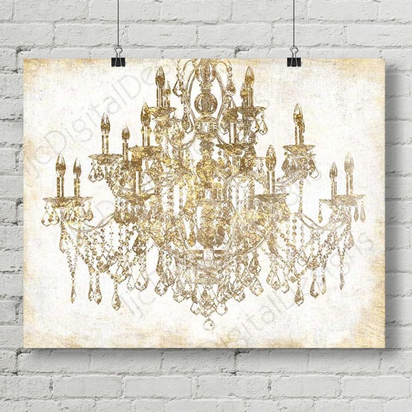 Chandelier Wall Art - Etsy