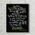 Printable Wicked Musical Quotes Digital Subway Art Typography Poster ...