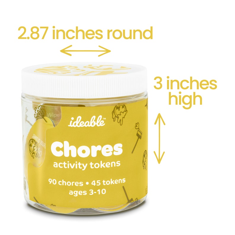 Chore Activity Tokens for Kids Chores for Preschoolers - Etsy