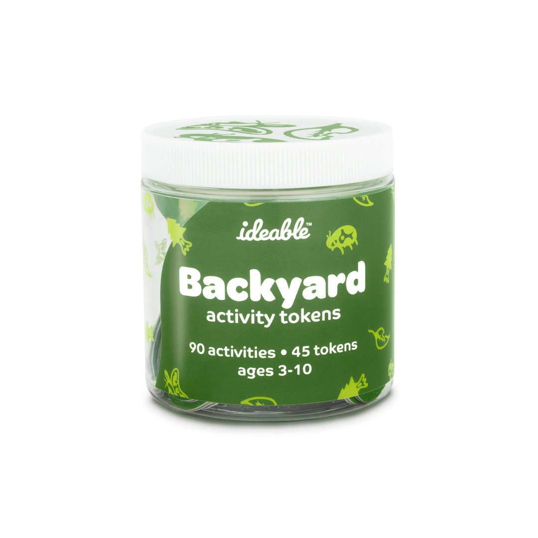 Backyard Activity Tokens Nature Outdoor Activities for Kids - Etsy