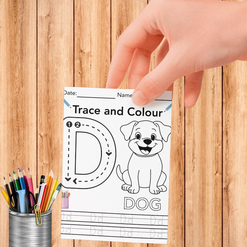 Alphabet Trace and Color Worksheets | ABC Animal Coloring Pages (26 ...