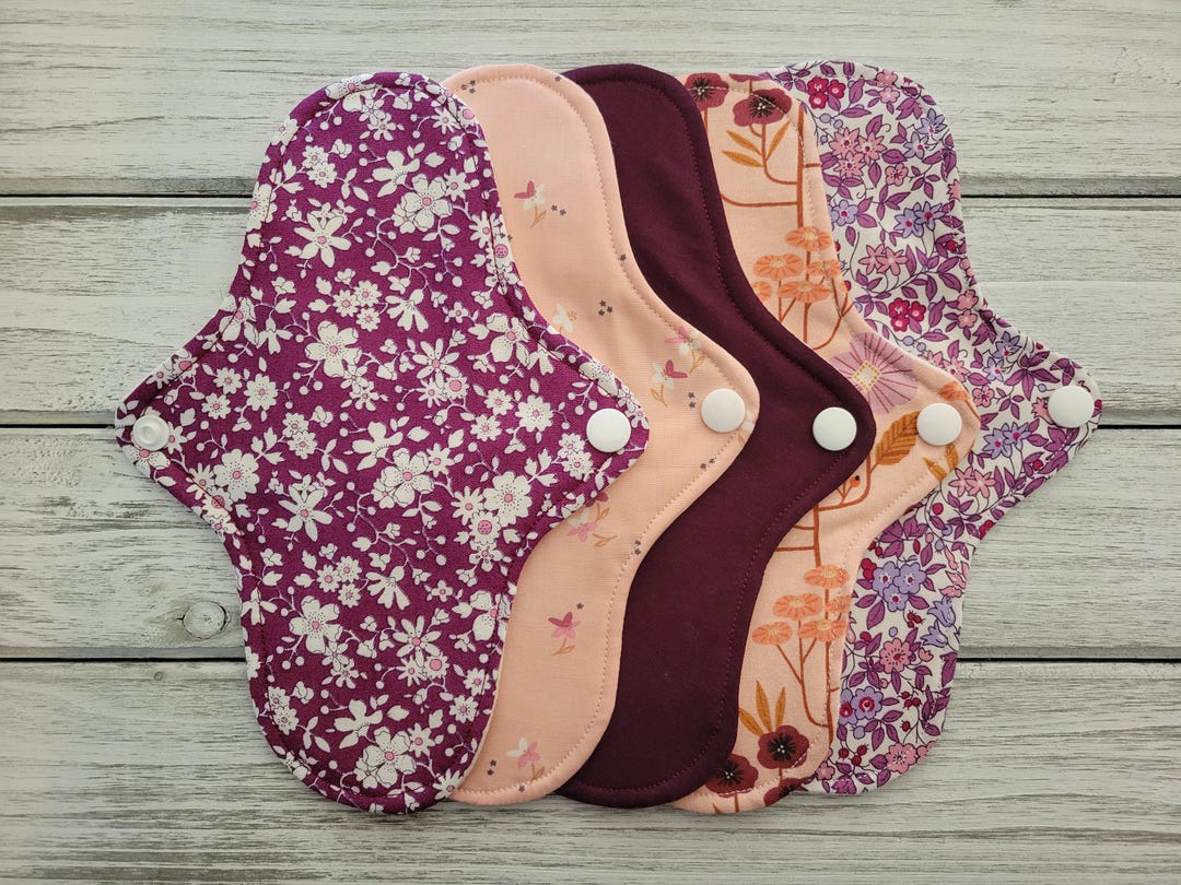 LONG - Washable Panty Liners, Starter Pack, Starter Kit, Washable ...