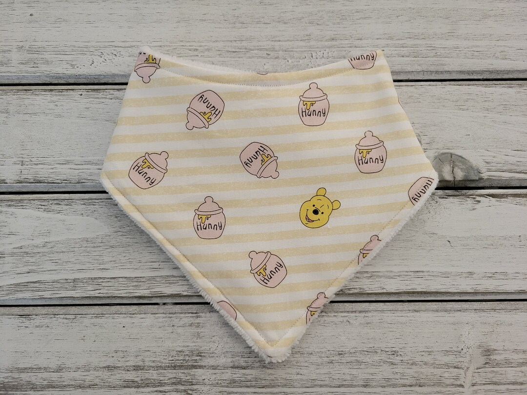 Winnie the Pooh Bandana Drool Bib - Etsy