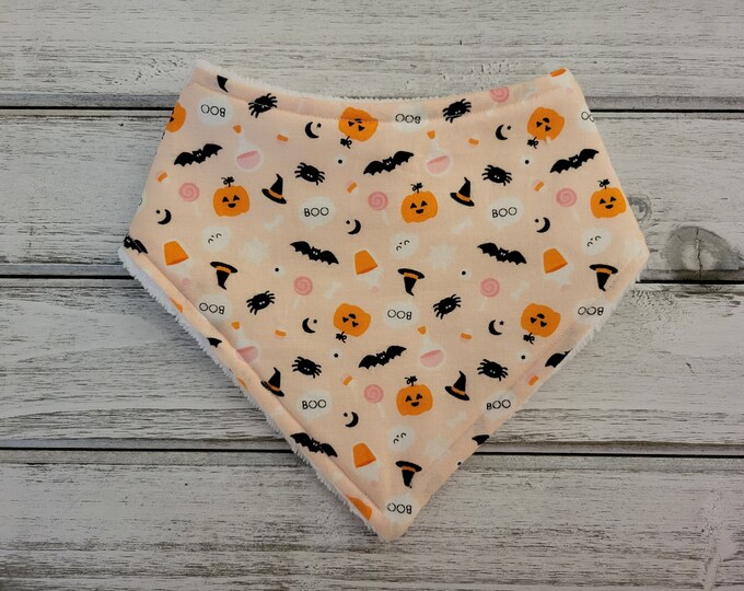 Halloween Bandana Drool Bib for Baby - Etsy