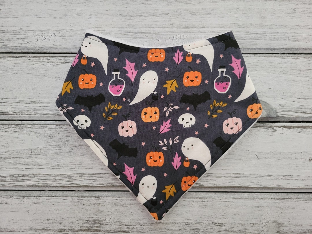 Halloween Bandana Drool Bib for Baby - Etsy