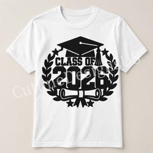 Class of 2026 SVG | Graduation DXF Cut File | Senior 2026 PNG | Cricut ...