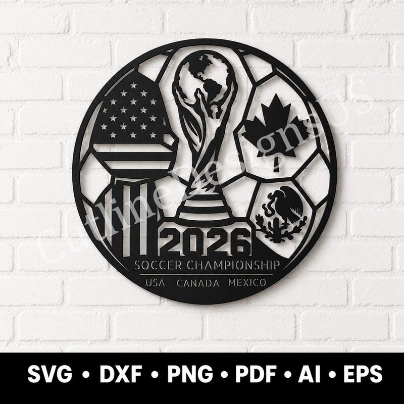 World Cup 2026 Pattern - Etsy