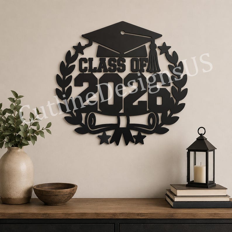 Class of 2026 SVG | Graduation DXF Cut File | Senior 2026 PNG | Cricut ...