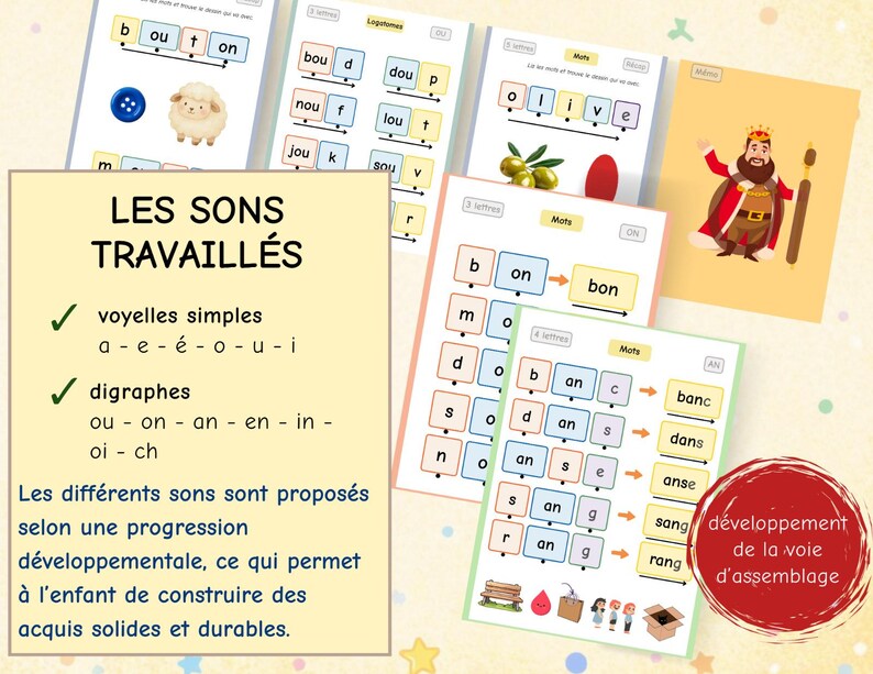 My Phonemic Reading Workbook - French Reading Method - Etsy UK