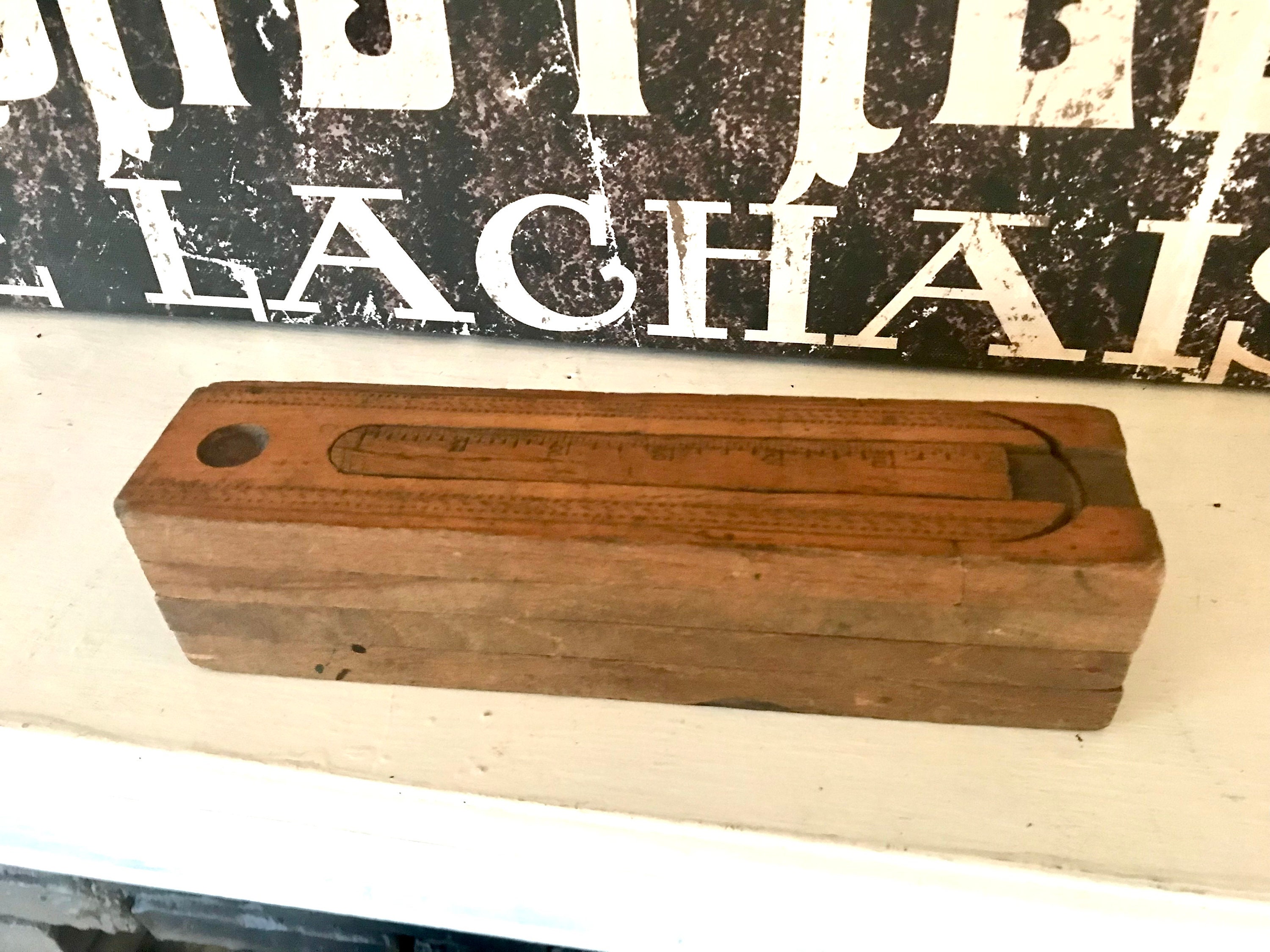 1940's School Pencil Case 4 Tier Antique British Wooden - Etsy
