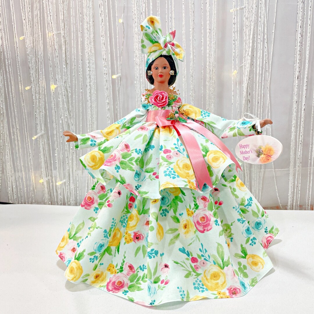 Colorful African American Art Doll joy of the Lord Doll Home Decor ...