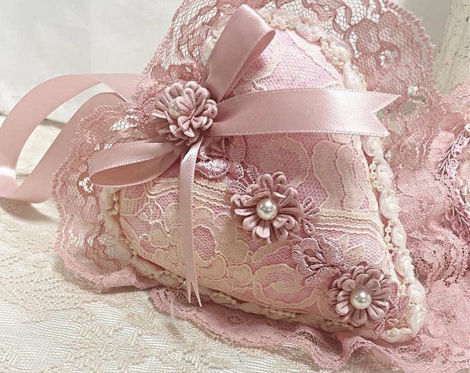 Set of 3 Sachet Gifts for Her Rose Colored Home Decor Victorian ...