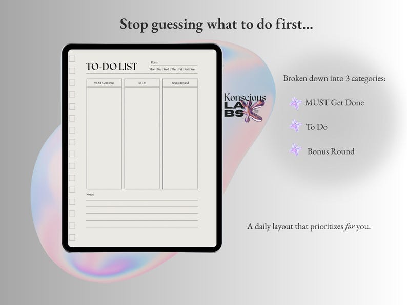 Daily and Monthly Planner PDF | Goal Planning, Productivity Journal ...