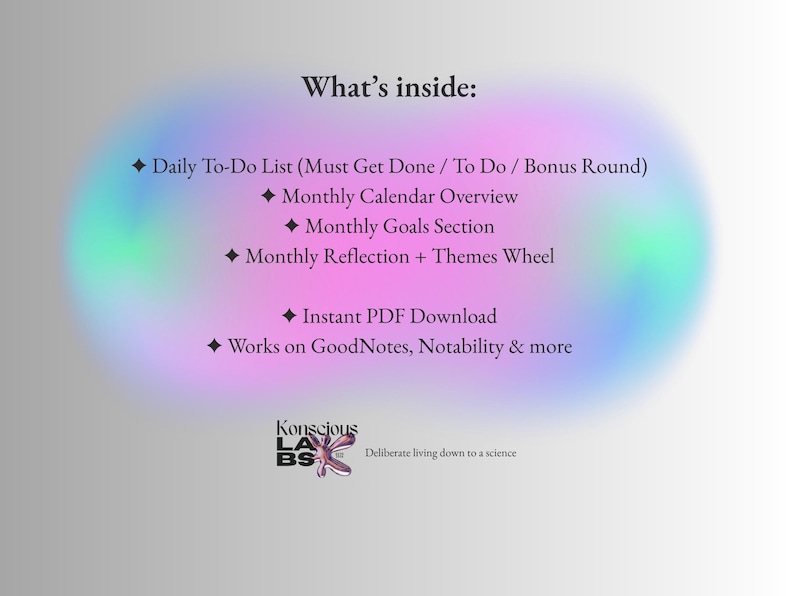 Daily and Monthly Planner PDF | Goal Planning, Productivity Journal ...
