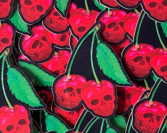 Cherry Bomb Sticker | Etsy