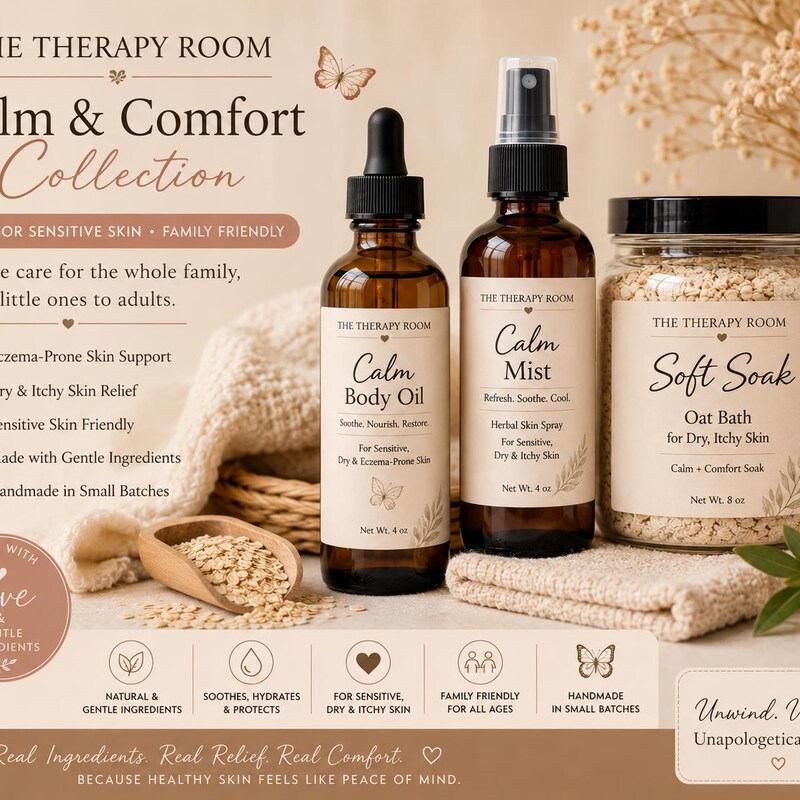 Eczema Skin Care Bundle - Etsy