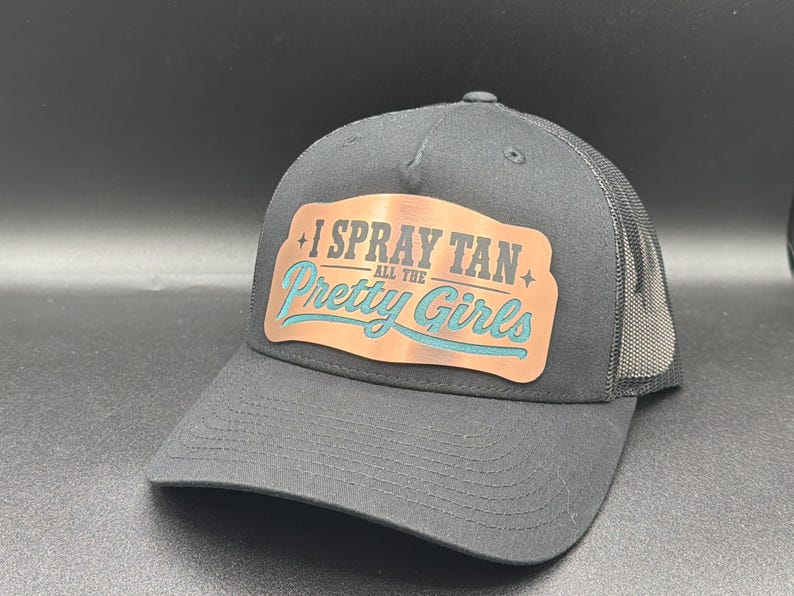 Custom Logo Hat | Acrylic Patch Hat | Laser Engraved Trucker Hat ...