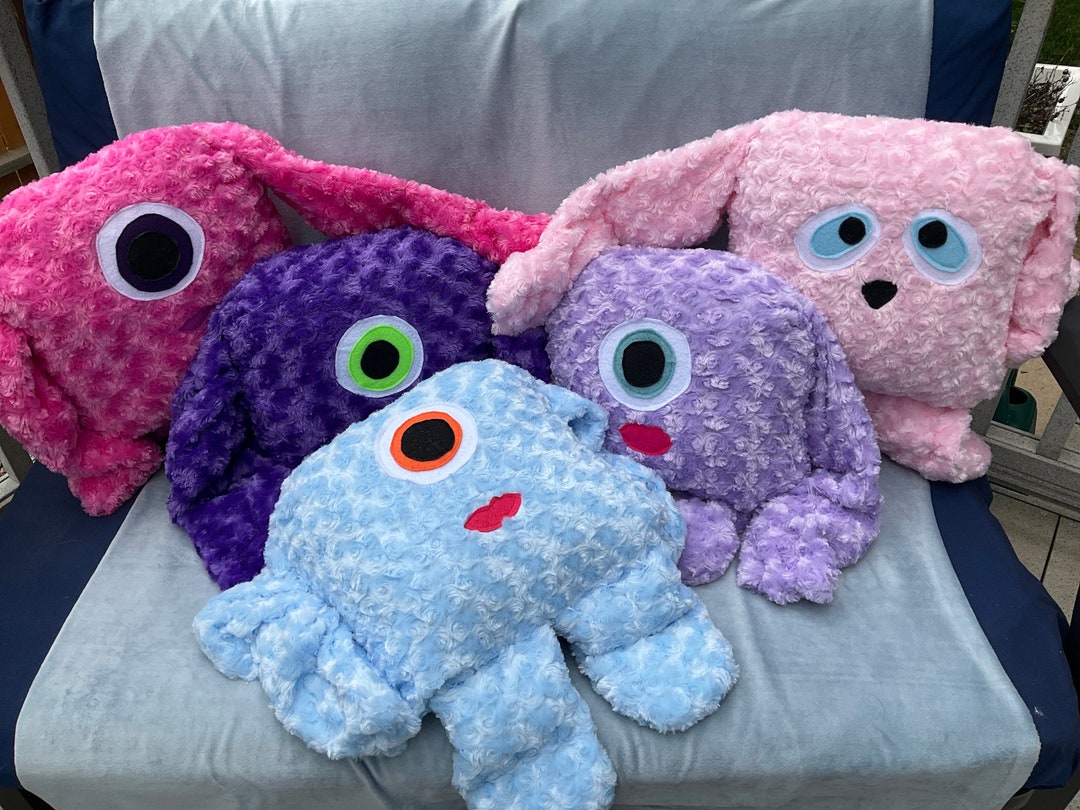 3 Pound Hug Monster, Weighted Stuffed Animal, Cuddle Monster, Weighted ...