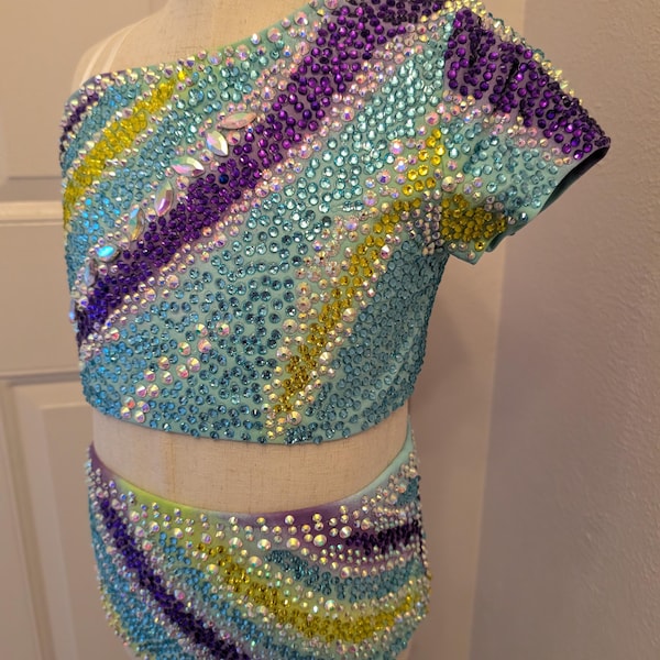 Girls Acro Jazz Costume - Etsy