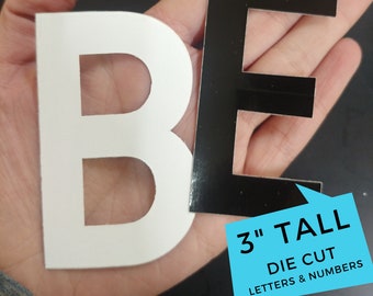 Vinyl Numbers Die Cut - Etsy