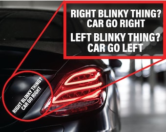 Turn Signal Decal | Etsy