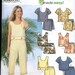 Simplicity 7234 Crop Top, Capri Pants, Shorts, Skort Vintage Sewing ...