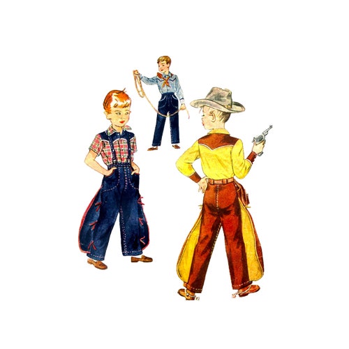 Cowboy Chap Pattern - Etsy