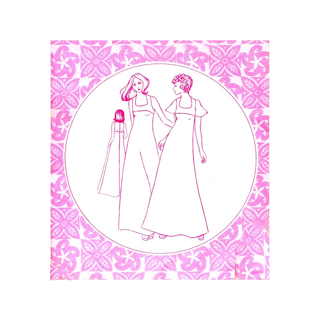 Patterns Pacifica 3114 Hawaiian Wedding Dress Floor-length Dress ...