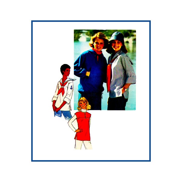 Sailor Blouse Patterns - Etsy