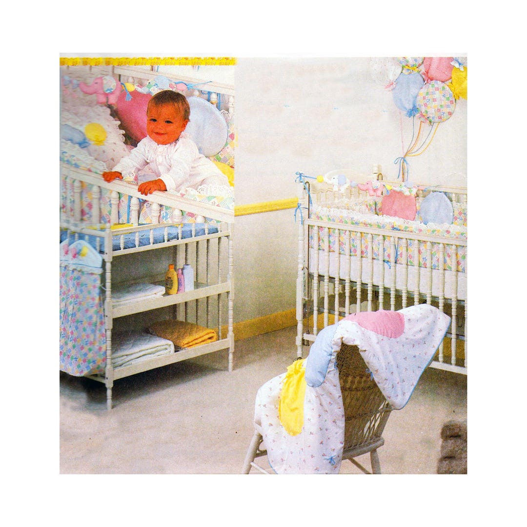 80s Nursery Decor Sewing Pattern: Mccall's 2291, Uncut - Etsy