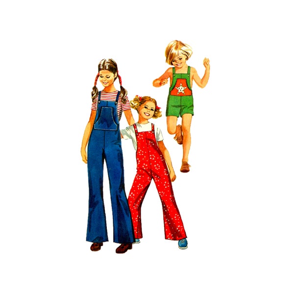 Little Girls Overalls Sewing Pattern - Etsy