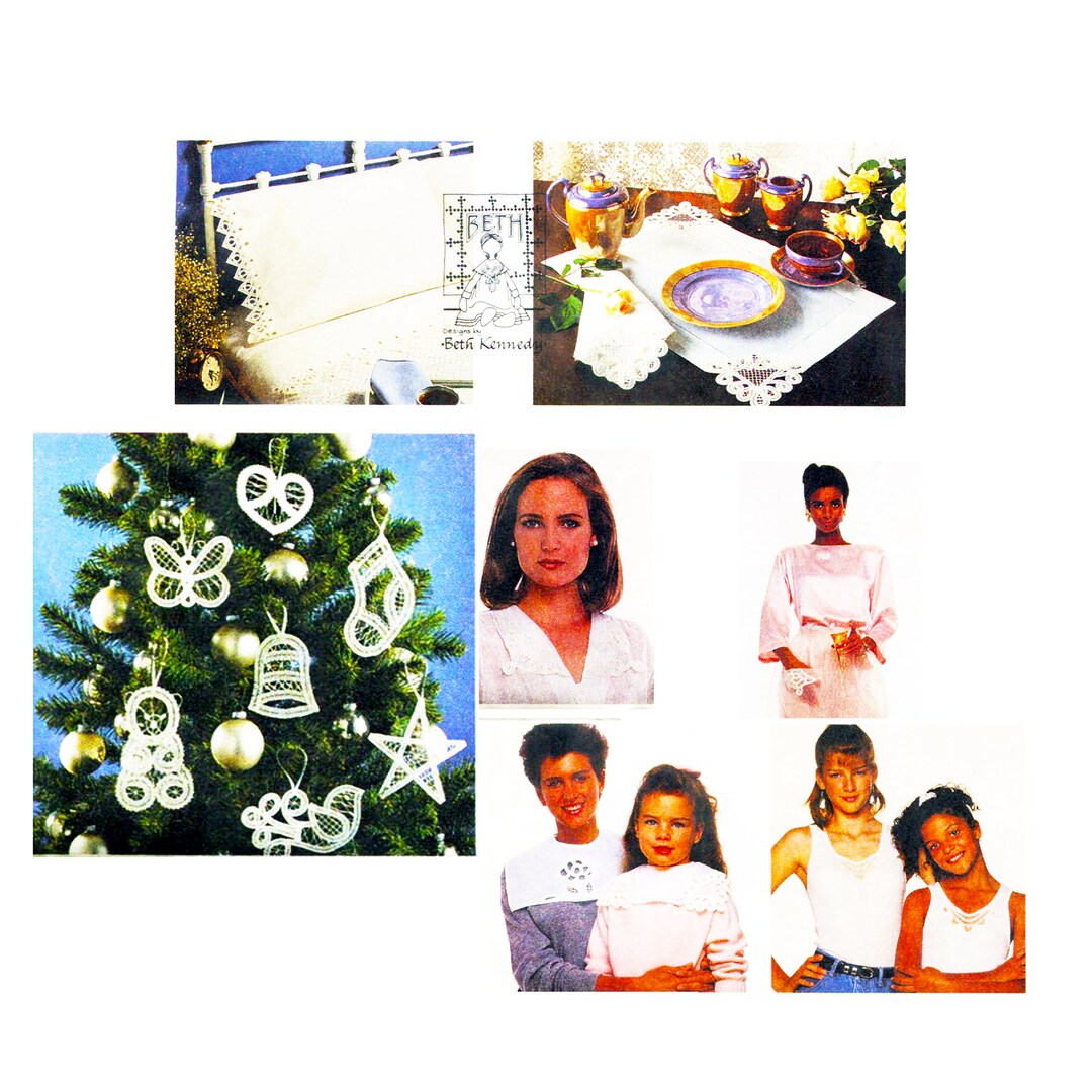 80s Battenberg Lace Sewing Pattern: Mccall's 3426 UNCUT - Etsy