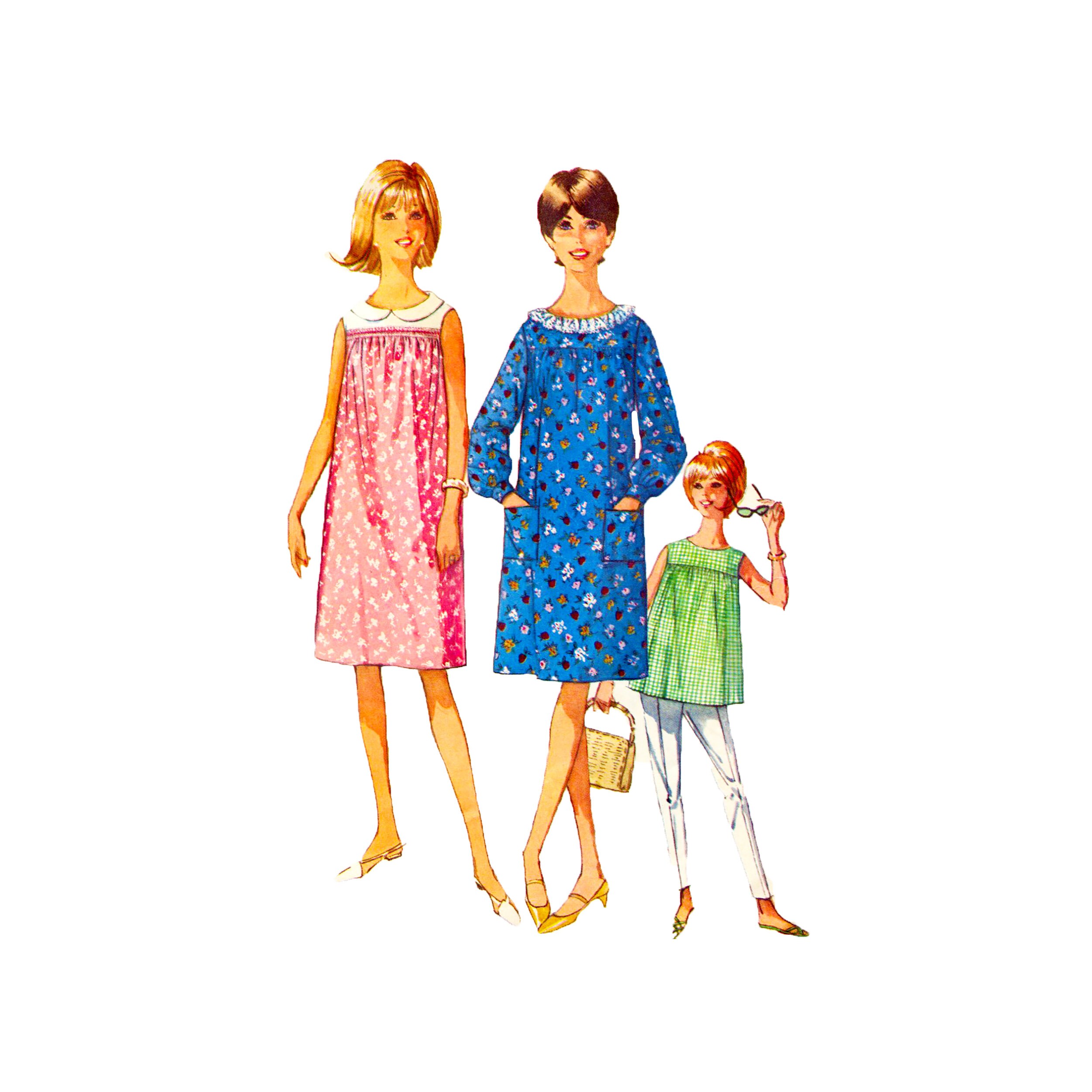 SIMPLICITY Pattern 6362・Vintage 1960s Sewing・Size 16 Maternity Sewing ...