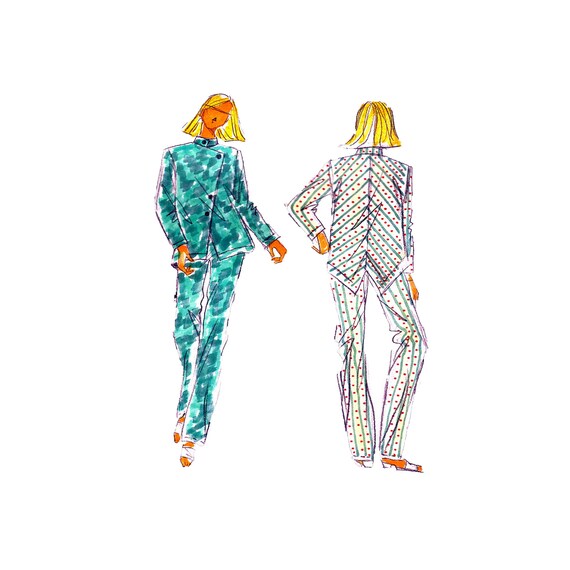 Samurai Shirt with Pants Sewing Pattern Sizes 6 thru 40 Bust - Etsy