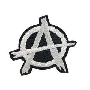 Anarchist Patch, Anarchy Patch, Punk Patch, ANTIFA, Political, Protest ...